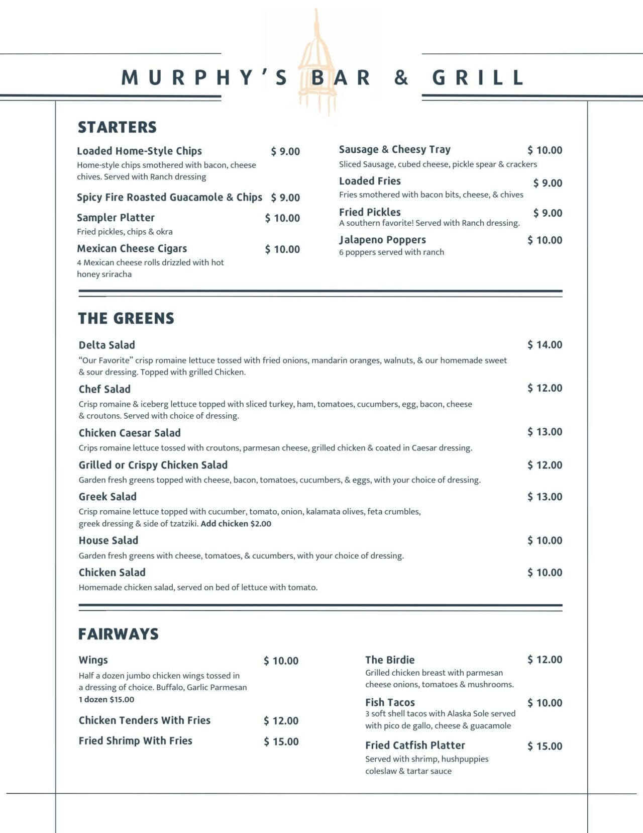 Food & Beverage | Tunica National Golf & Tennis